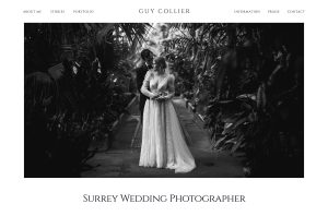 17 Best Wedding Photographer Websites In 2025 - Photo Web Designs